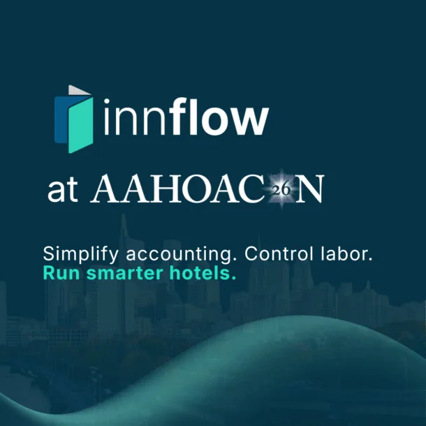 Inn-Flow at AAHOACON26 | Hotel Back Office Platform